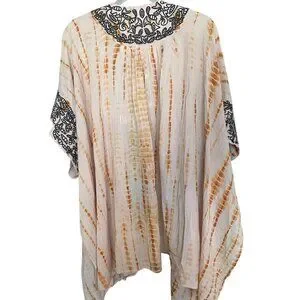 Free People | Tops | Free People Love Triangle Blush Rust Tie Dye ...